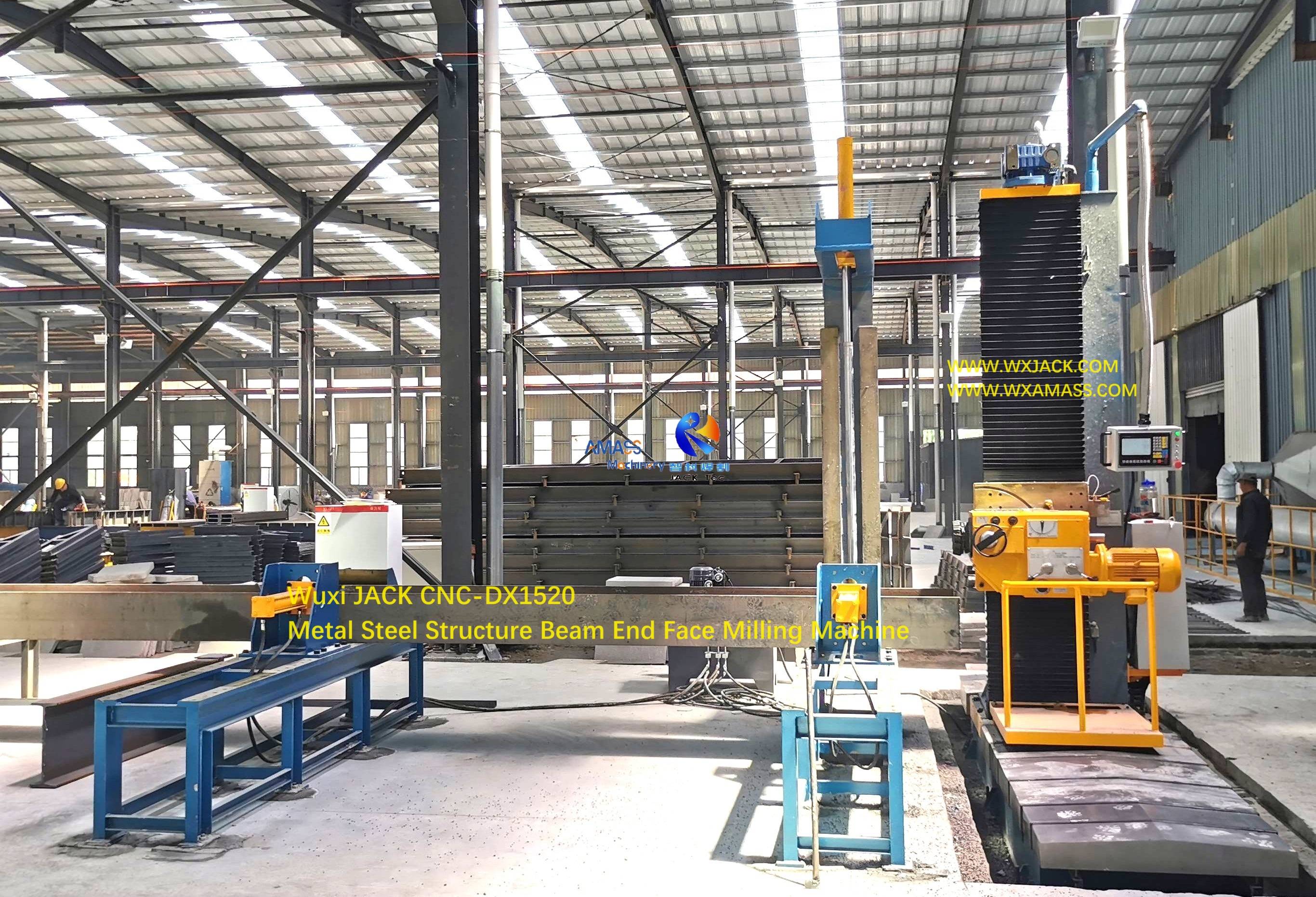 Wuxi JACK Steel Structure Beam End Face Milling Machine