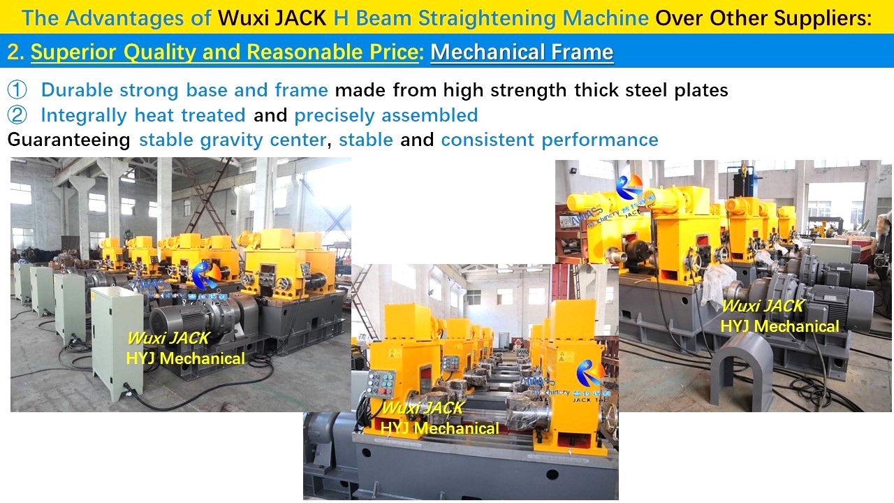 Review on Wuxi JACK H Beam Straightening Machine