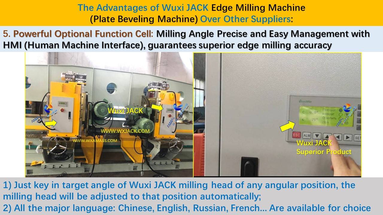 Advantages of Wuxi JACK Edge Milling Machine- Wuxi JACK and AMASS
