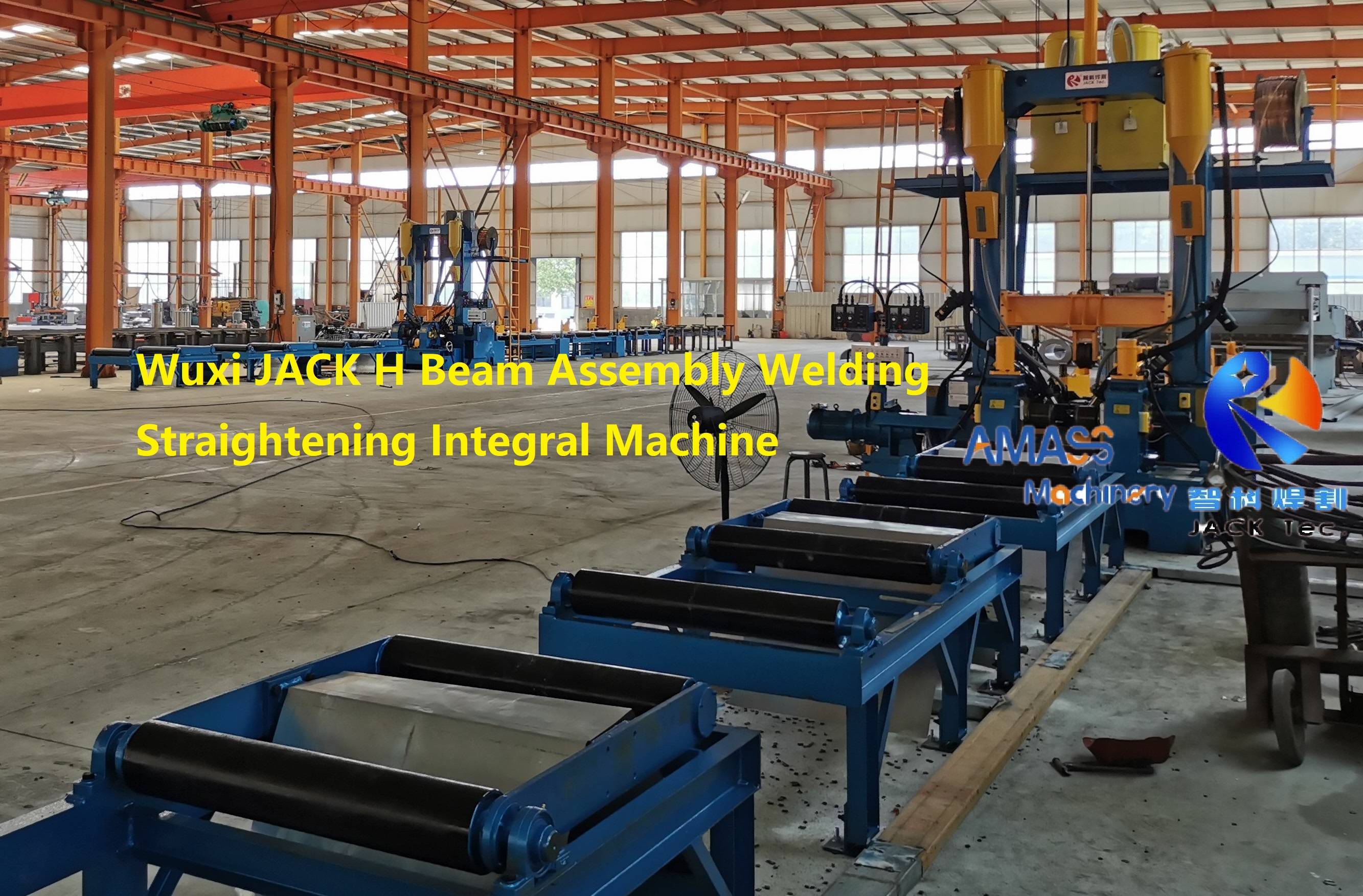 Video of H Beam Assembly Weld Straighten Integral Machine-Wuxi JACK and ...
