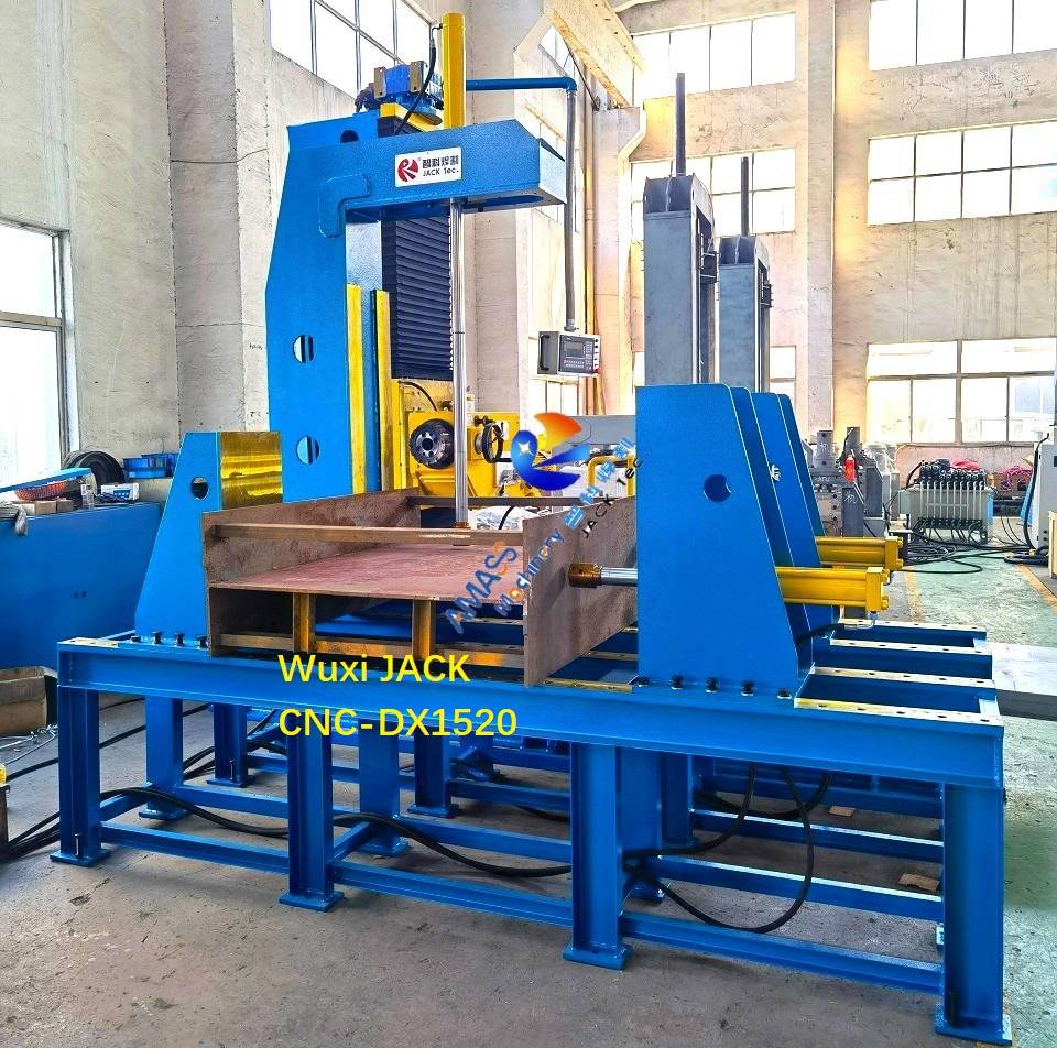 CNC Pipe I H Beam End Face Milling Machine-Wuxi JACK and AMASS