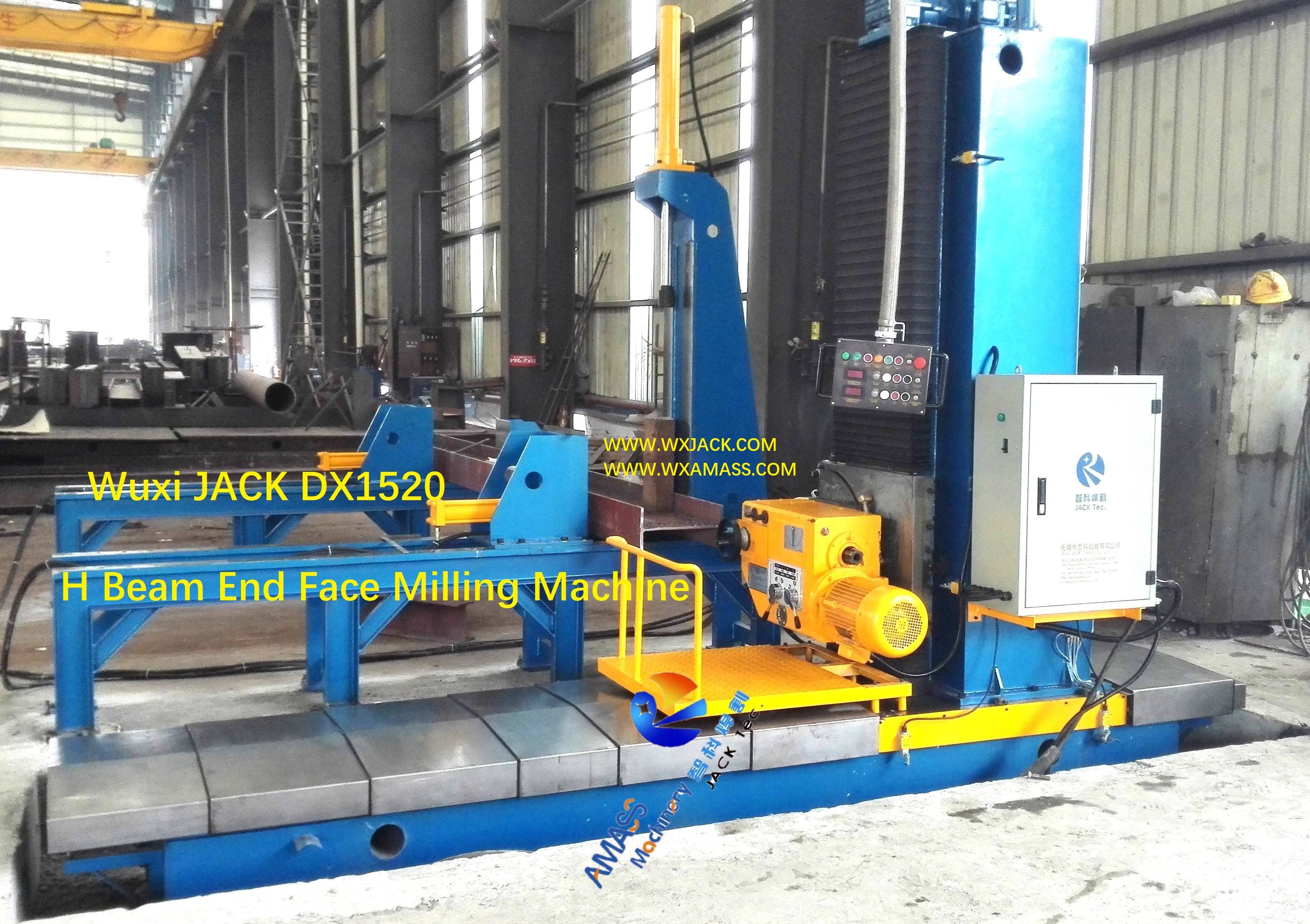 Steel Structure H Beam End Face Milling Machine-Wuxi JACK and AMASS