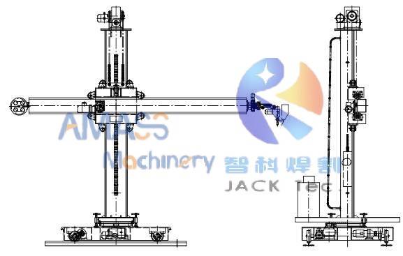 Welding Column and Boom- Wuxi JACK and AMASS