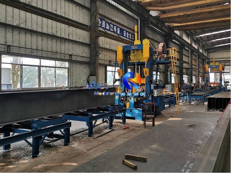 H Beam Assembly Welding Straightening Integral Machine-Wuxi JACK and AMASS