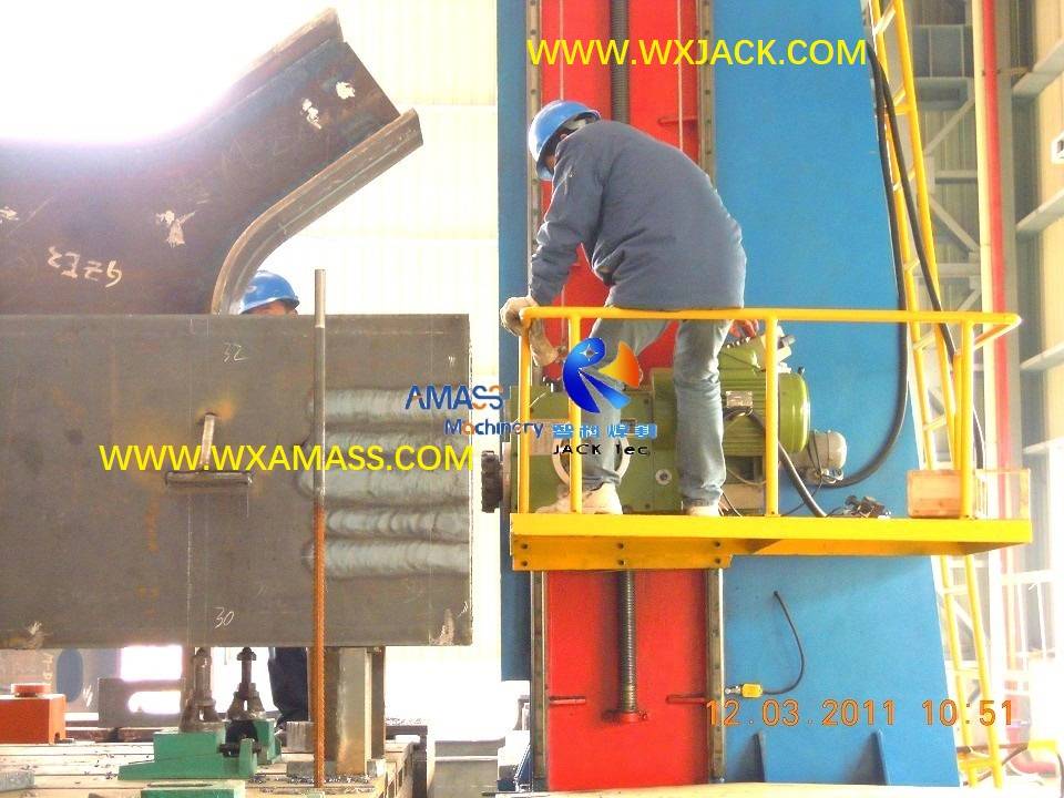 Steel Structure H Beam End Face Milling Machine-Wuxi JACK and AMASS