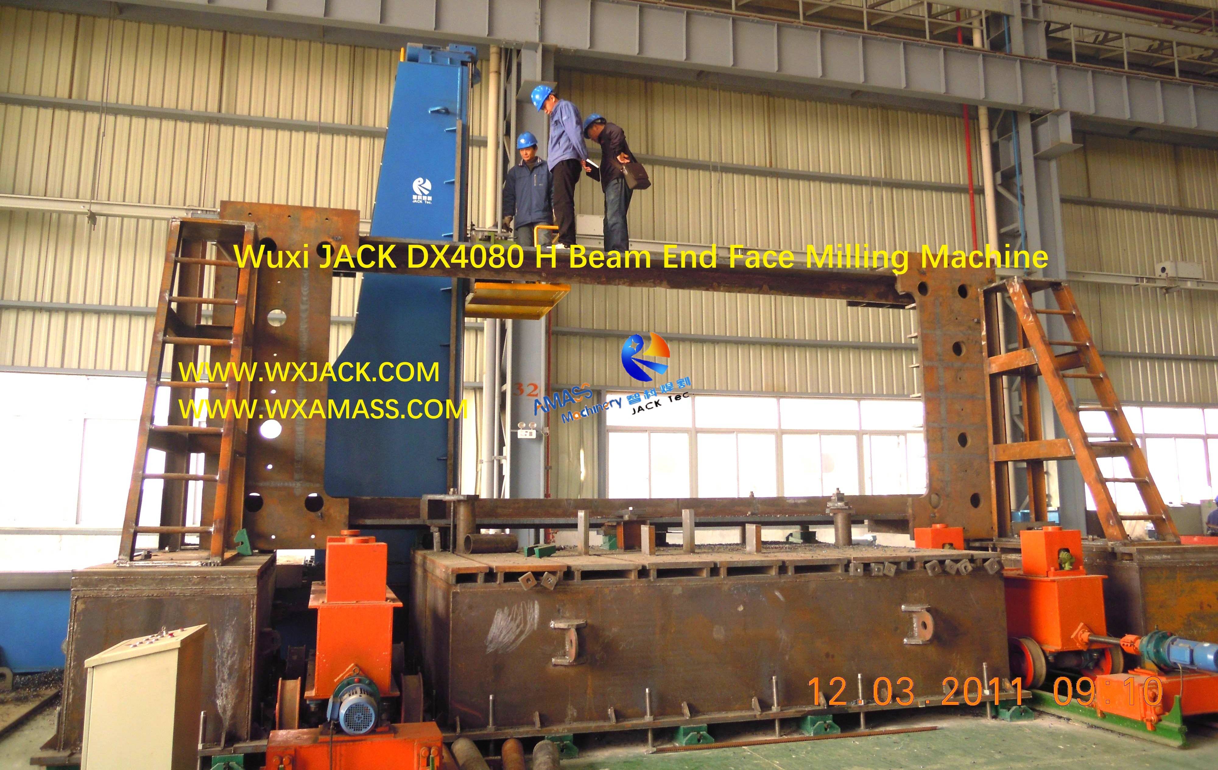 H Beam End Face Milling Machine - Wuxi JACK and Wuxi AMASS