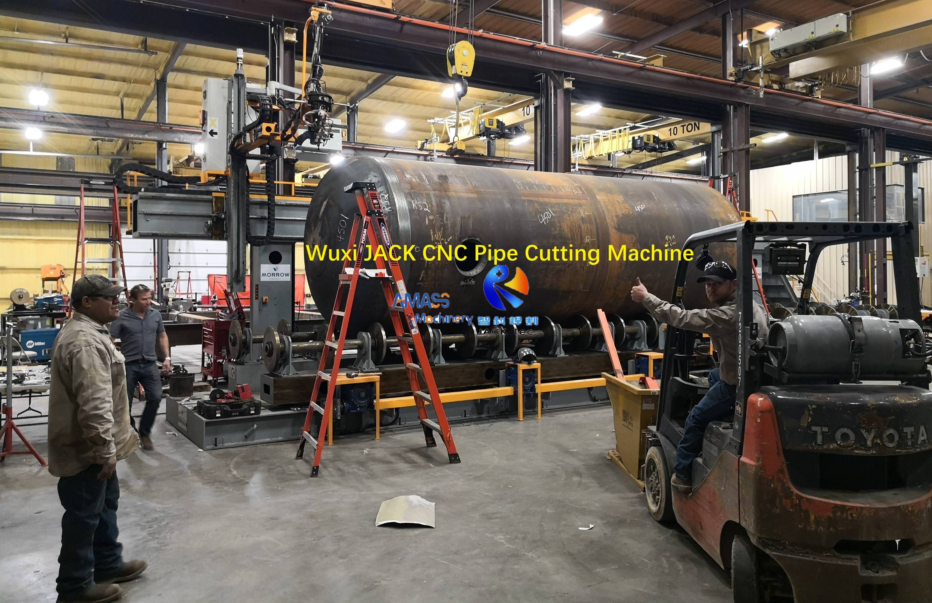 CNC Pipe Cutting Machine- Wuxi JACK and Wuxi AMASS