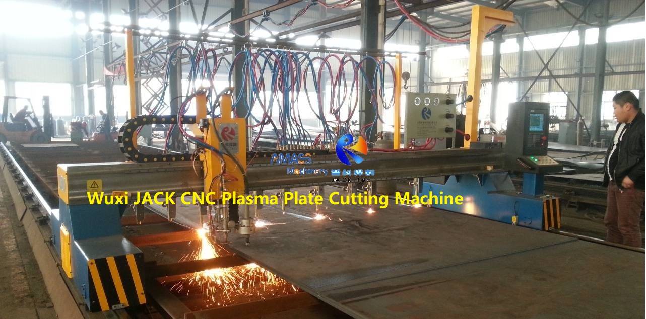 CNC Plasma Plate Cutting Machine- Wuxi JACK and Wuxi AMASS